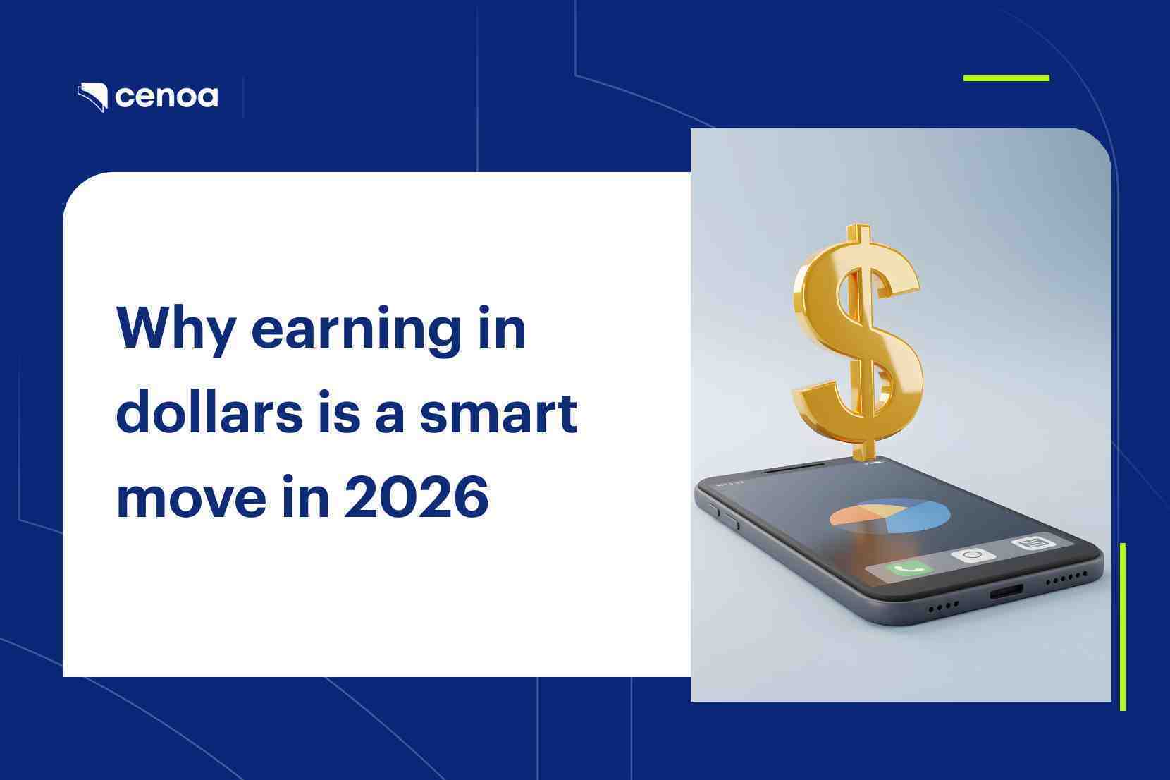 Why earning in dollars is a smart move in 2026 | Cenoa