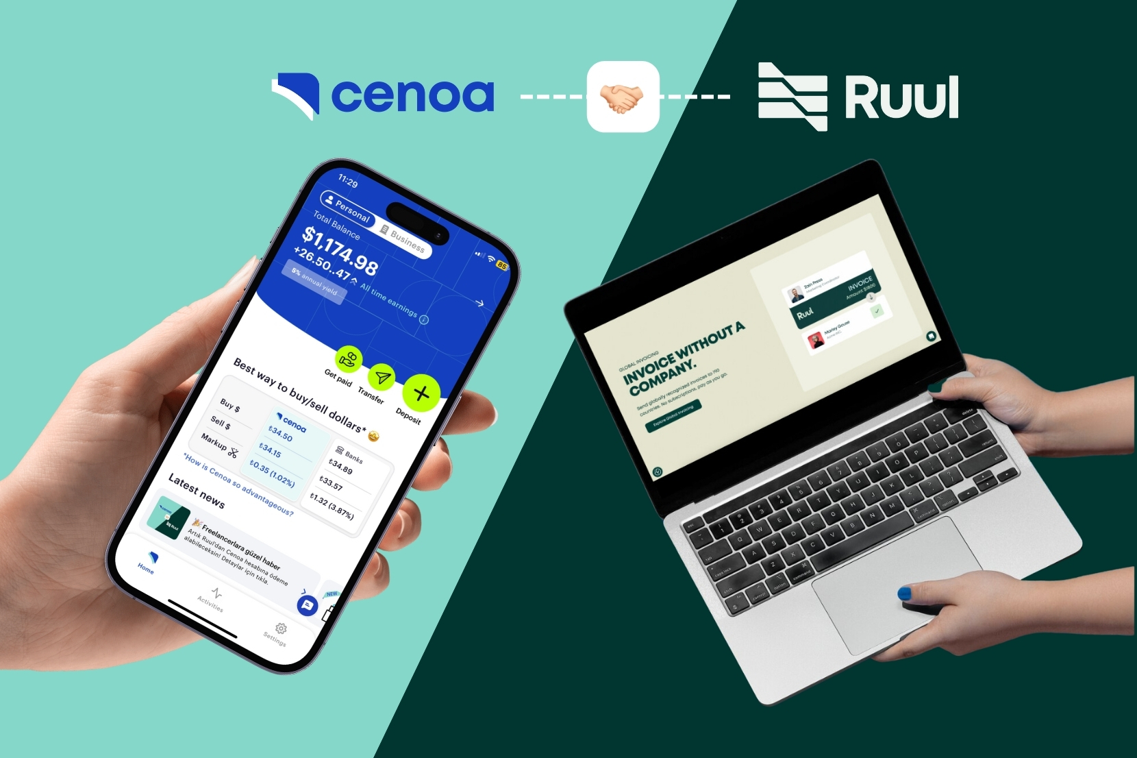 Strategic Alliance to Revolutionize Freelancer Financial Management | CENOA